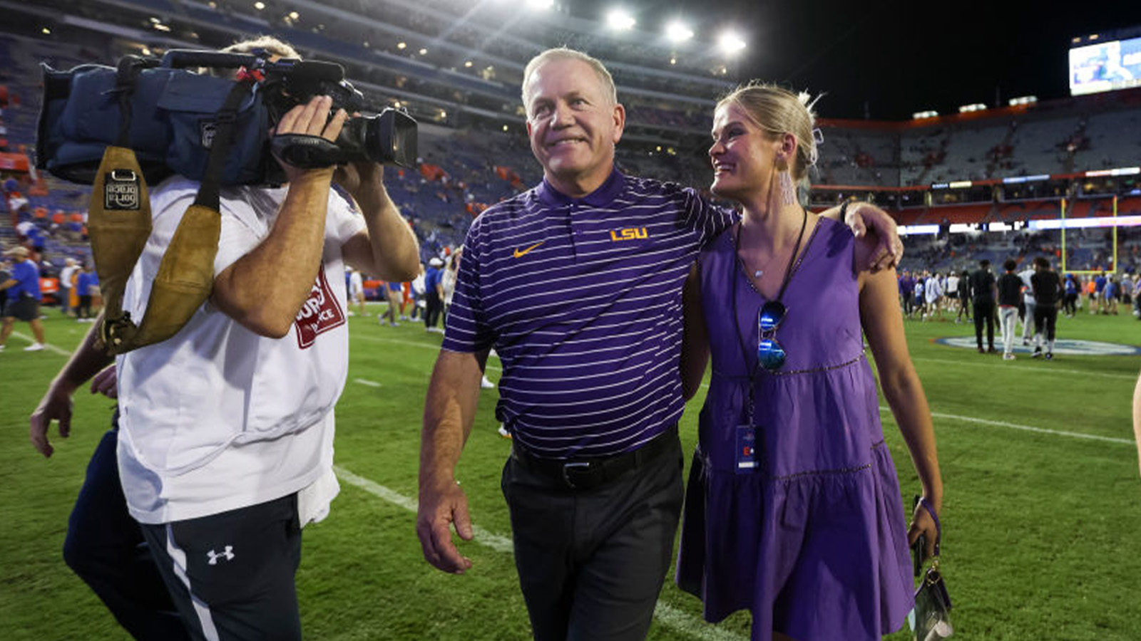 Brian Kelly's Daughter Fires Back At LSU Football Coach's Haters
