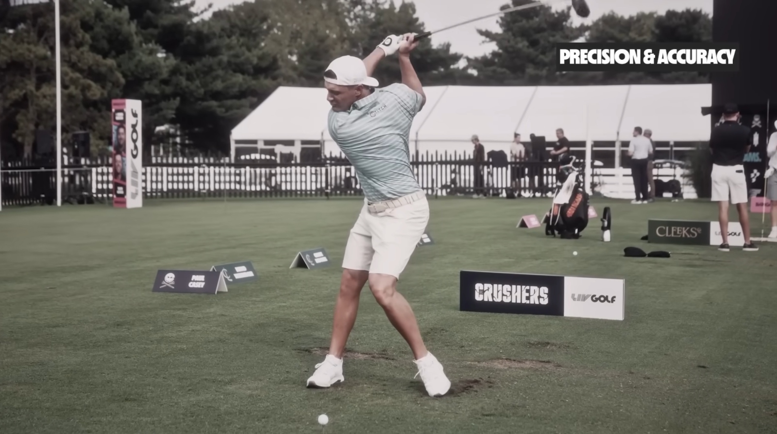 Bryson DeChambeau's Latest Swing Drill Seems Quite Dangerous