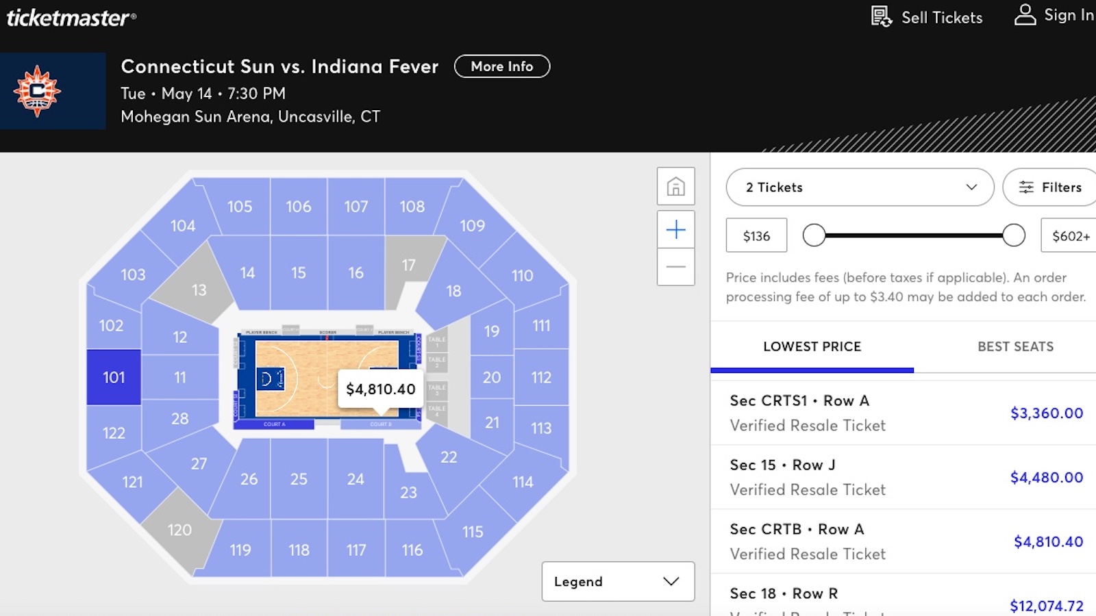 Ticket Prices For Caitlin Clark's First Game Dwarf Rest Of WNBA