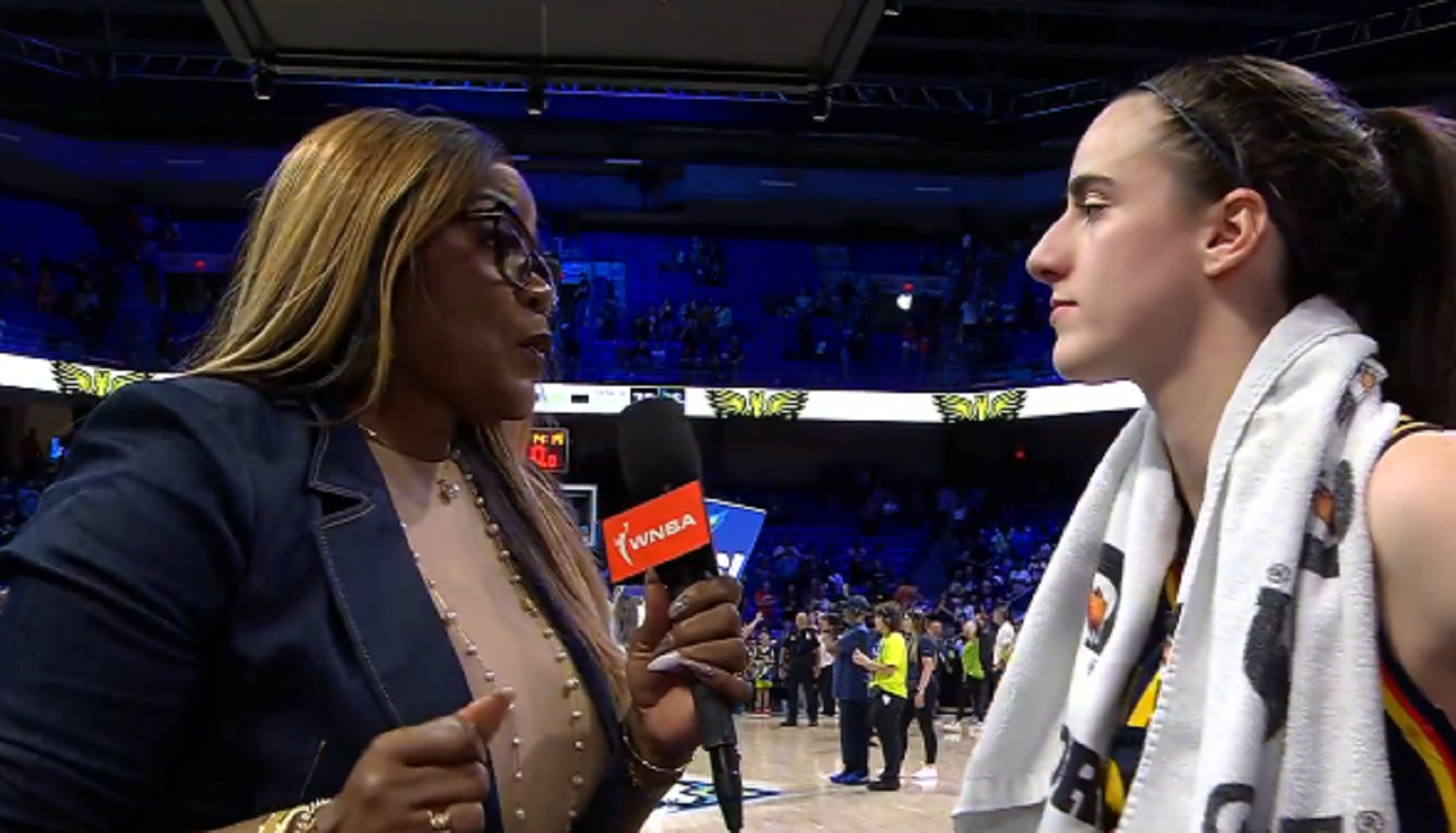 Caitlin Clark Awkwardly Interviewed By Sheryl Swoopes Months After ...