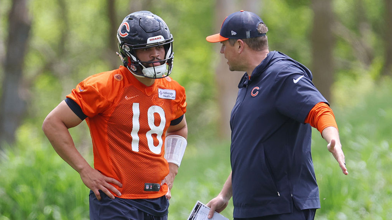 Caleb Williams Shows Maturity By Embracing New Role With Bears