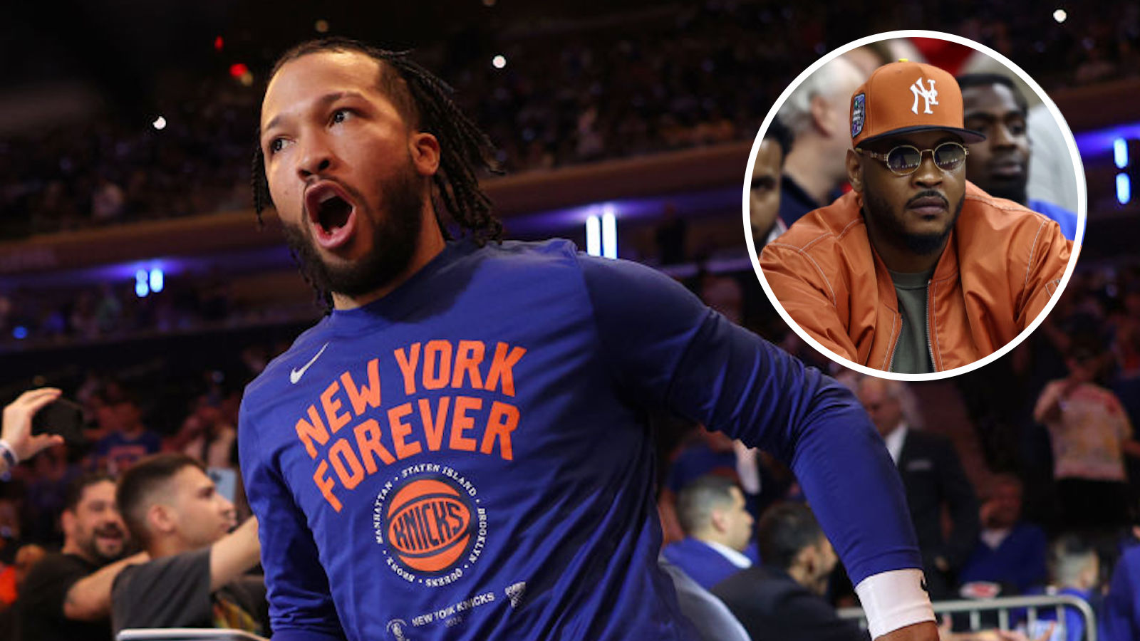 Jalen Brunson Has More Playoffs Points With Knicks Than Carmelo