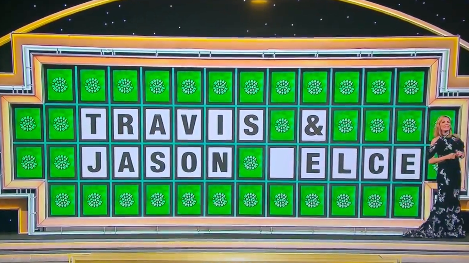 Travis And Jason Kelce Caught Celebrity 'Wheel Of Fortune' Strays