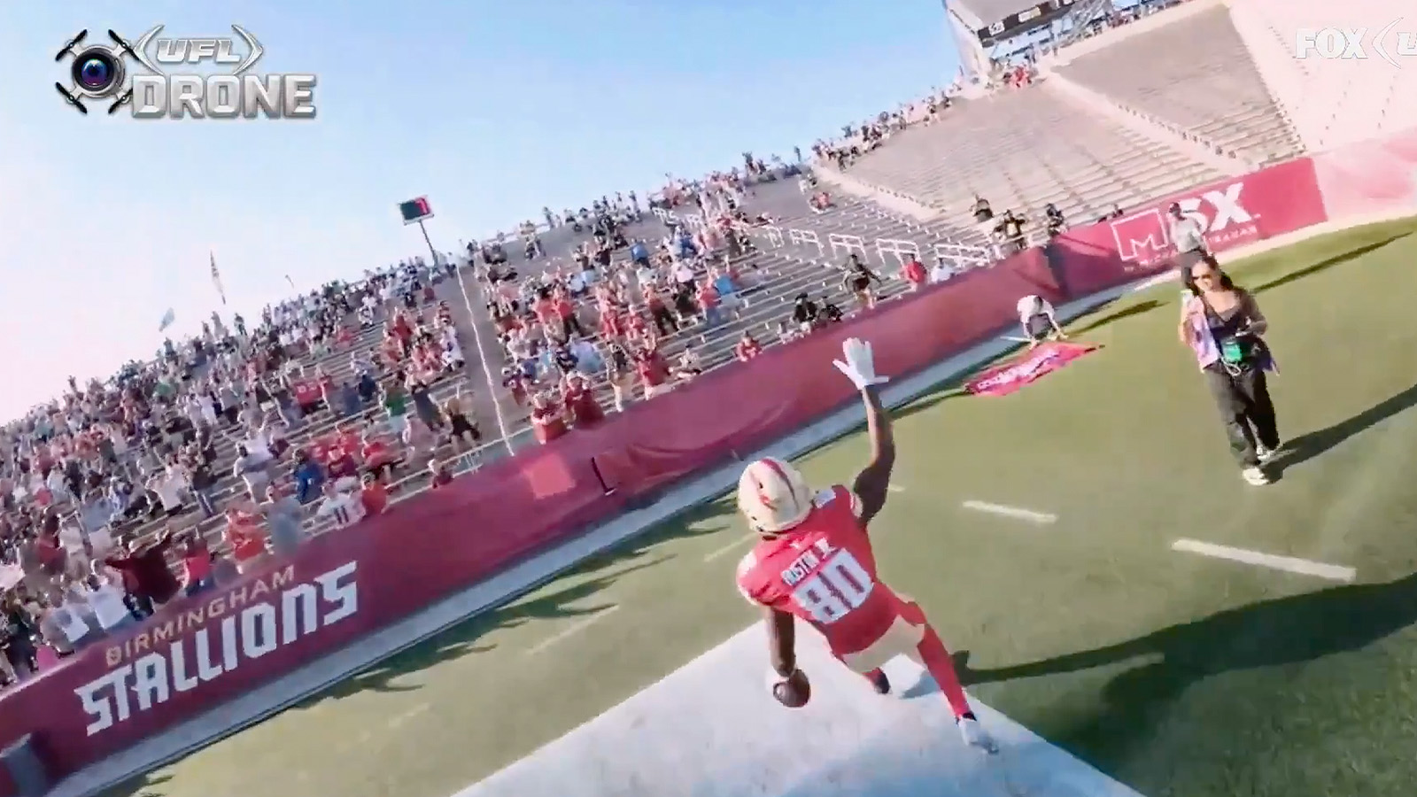 NFL Desperately Needs Drone Camera After Viral Video Of UFL TD