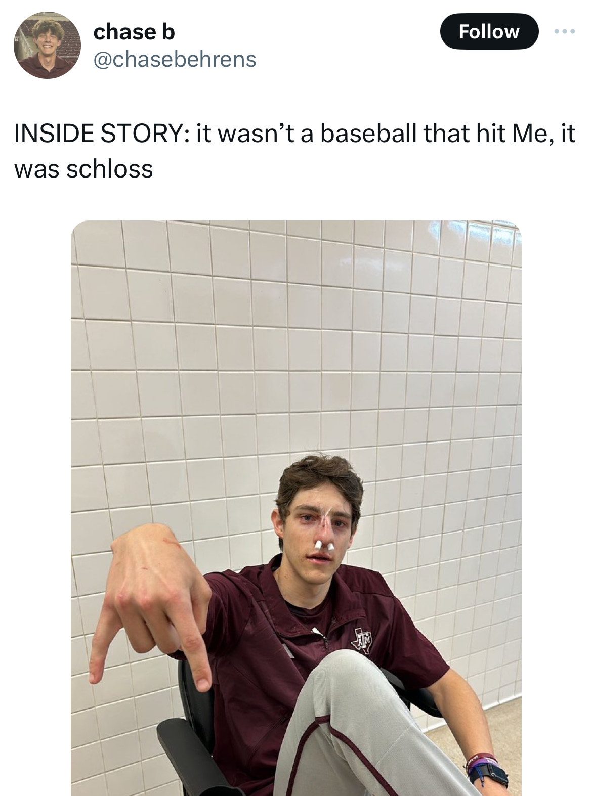 Jim Schlossnagle Ripped By Texas A&M Student Baseball Manager