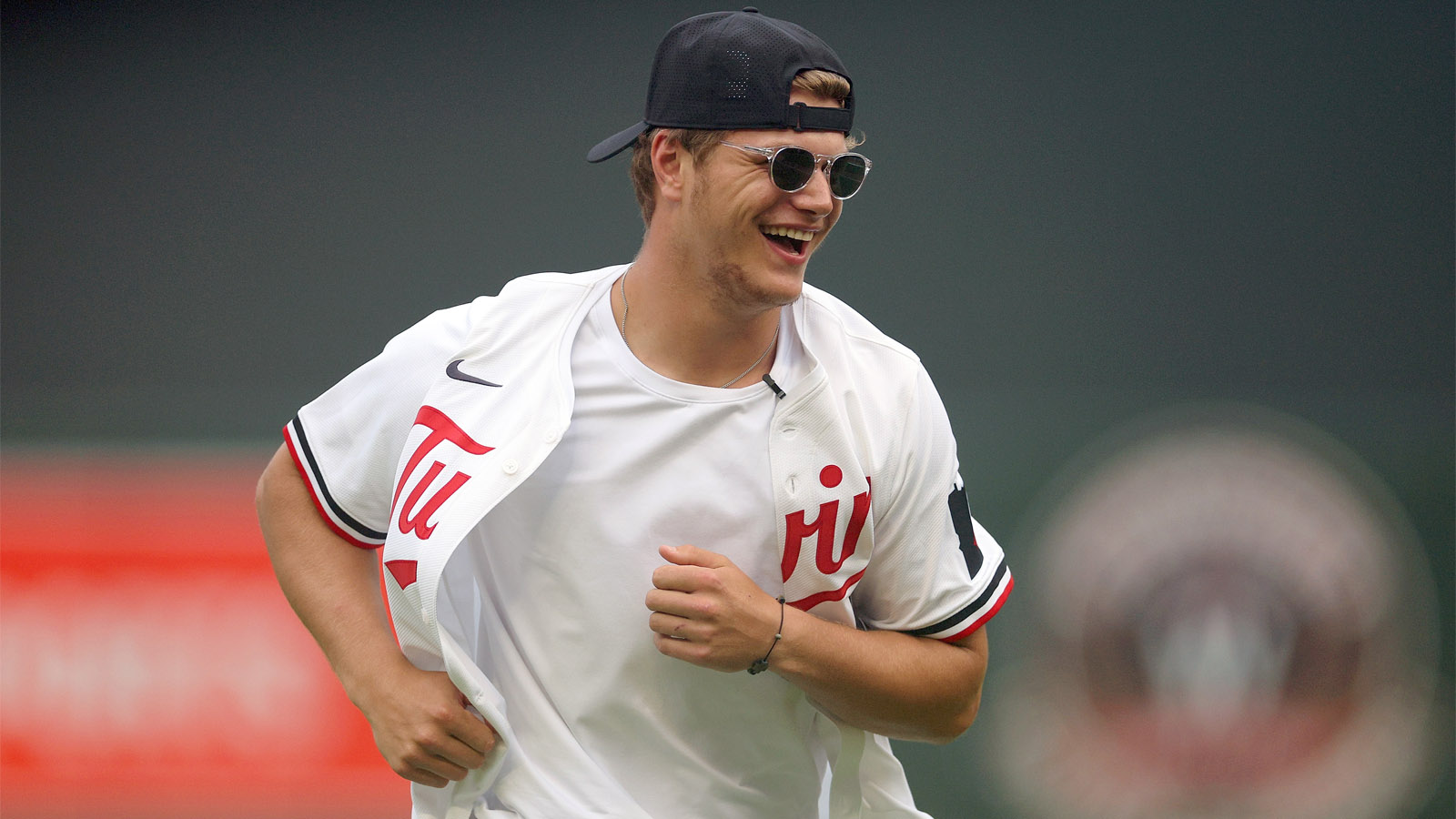 JJ McCarthy Threw One Of The Worst First Pitches Ever Recorded