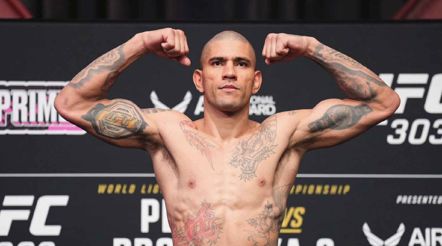 Alex Pereira Gained 25 Pounds In 24 Hours Ahead Of UFC 303 Championship ...