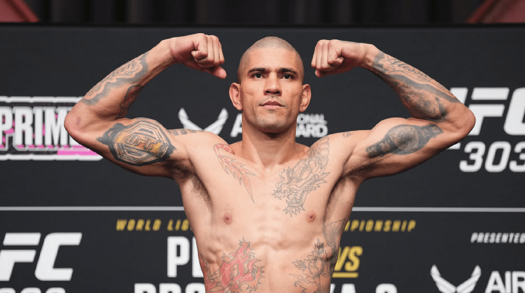 Alex Pereira Gained 25 Pounds In 24 Hours Ahead Of UFC 303 Championship ...