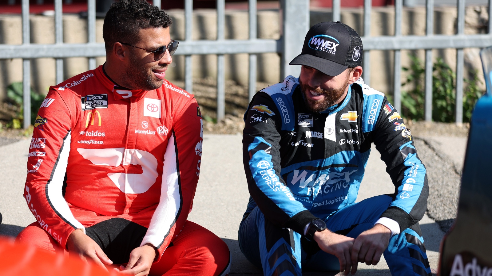 Aric Almirola Reportedly Suspended After Bubba Wallace Altercation