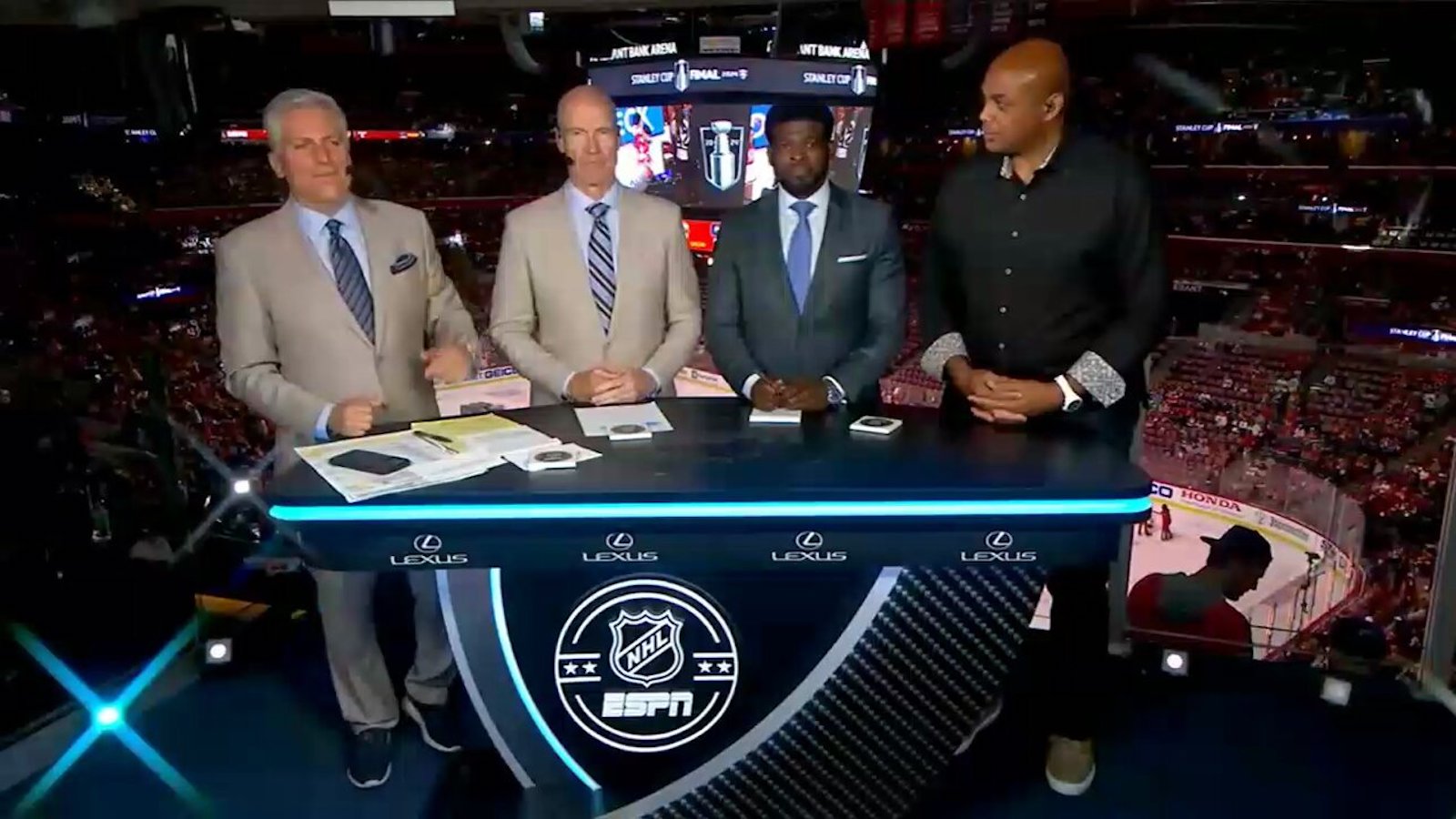 Anchor Steve Levy Teases Charles Barkley About Joining ESPN