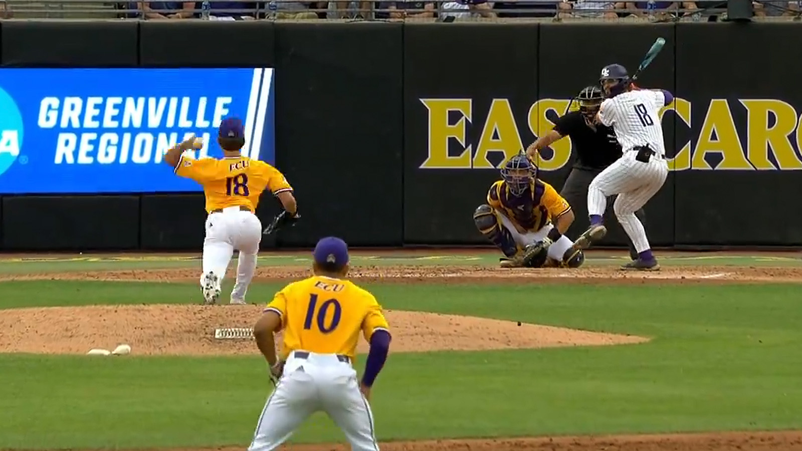 Egregious Blown Call Causes Baffling College Baseball Ump Show