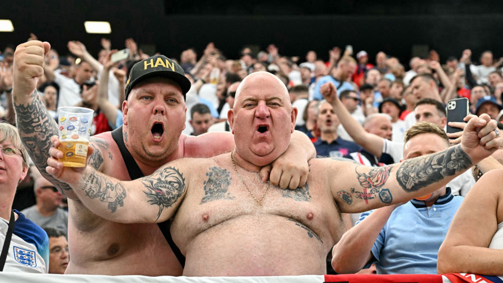 Absolute Scenes As Soccer Fans Drink Germany Dry At EURO '24