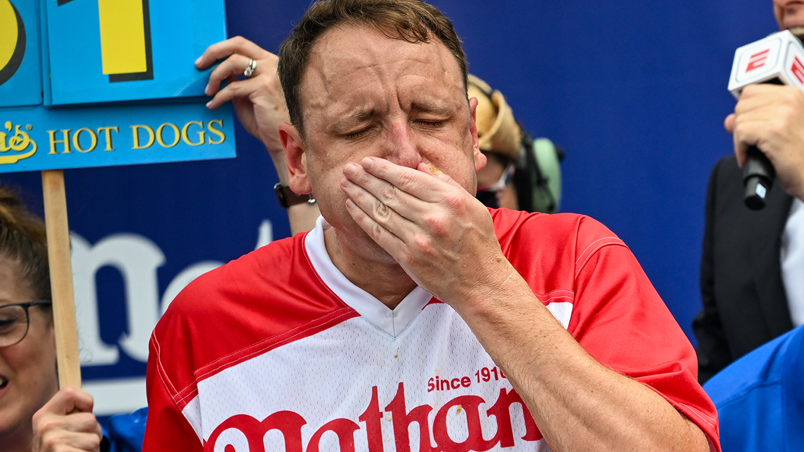 Joey Chestnut Banned From Nathan's Hot Dog Eating Contest