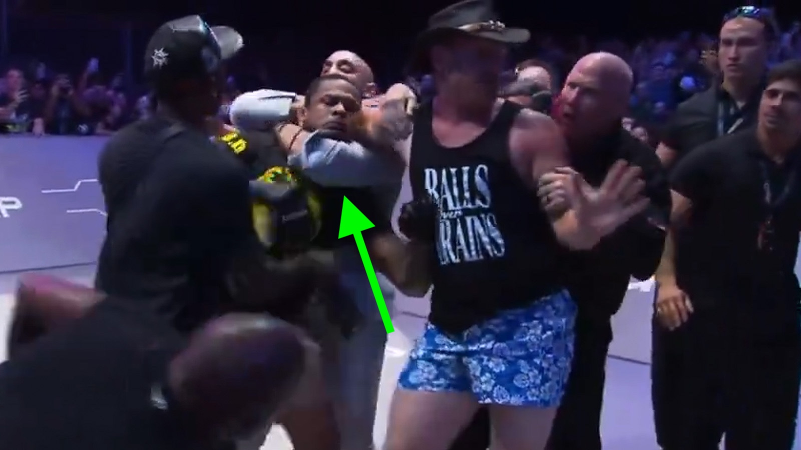Pro Karate League President Chokes Out Cornerman During Brawl