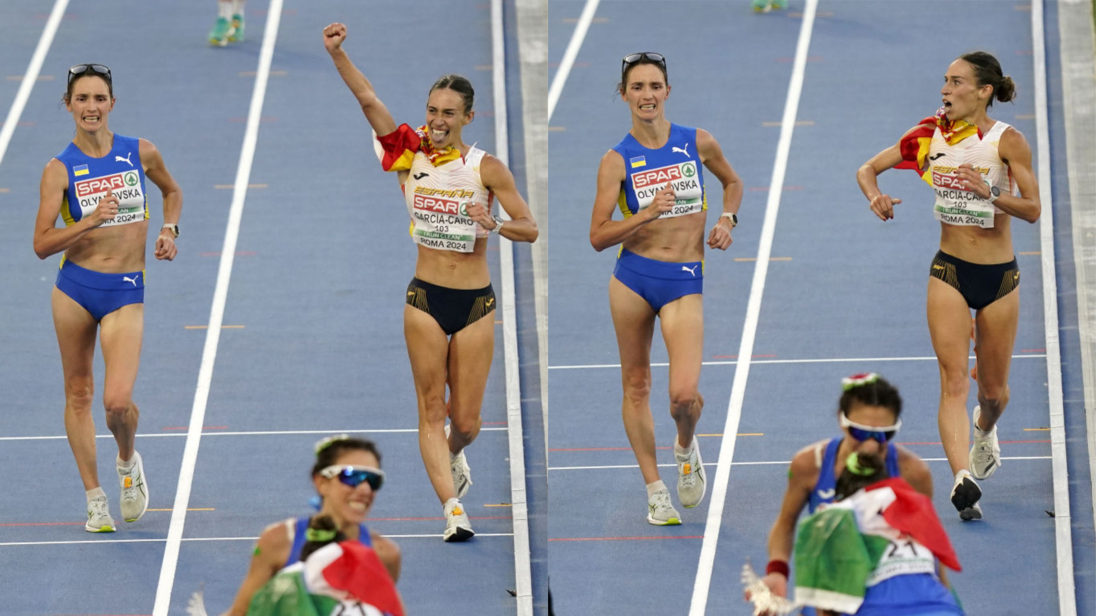 Elite Euro Race Walker Loses After Premature Tongue Celebration
