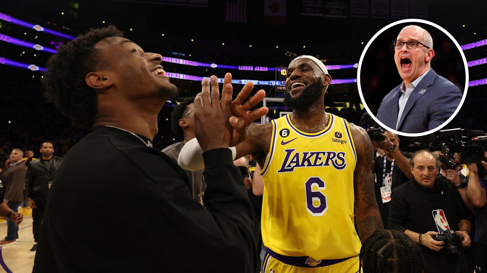 Report: Lakers Want Dan Hurley For Bronny James' Development