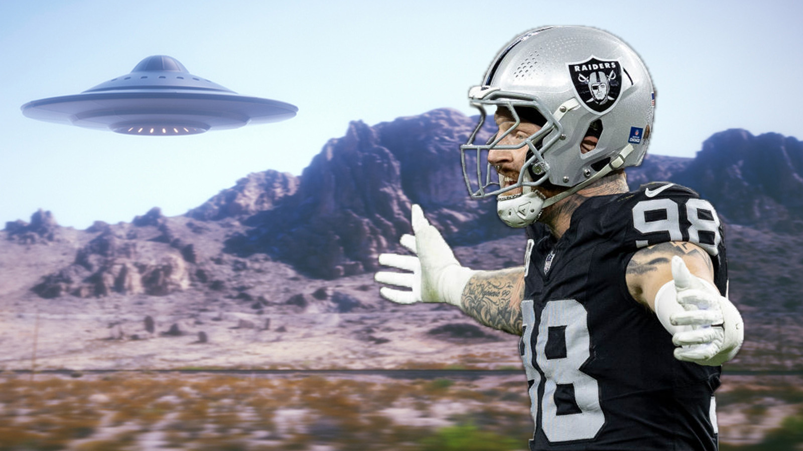 NFL Defensive Star Details Las Vegas Raiders' Alien Encounter