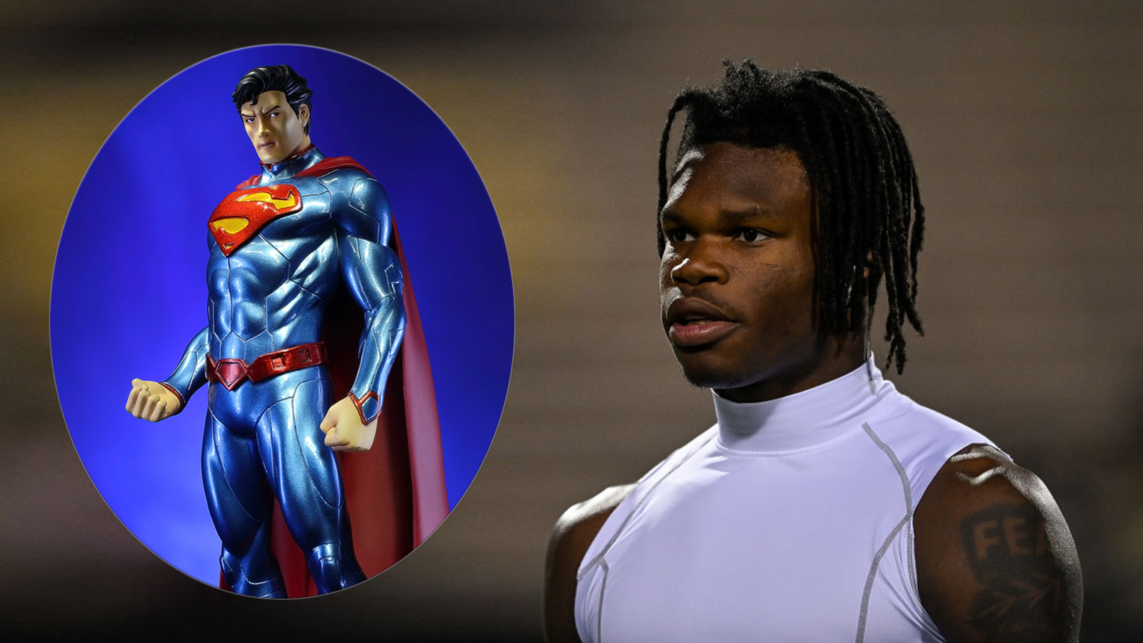 Travis Hunter Turns Into Superman With Electric Weight Room PR