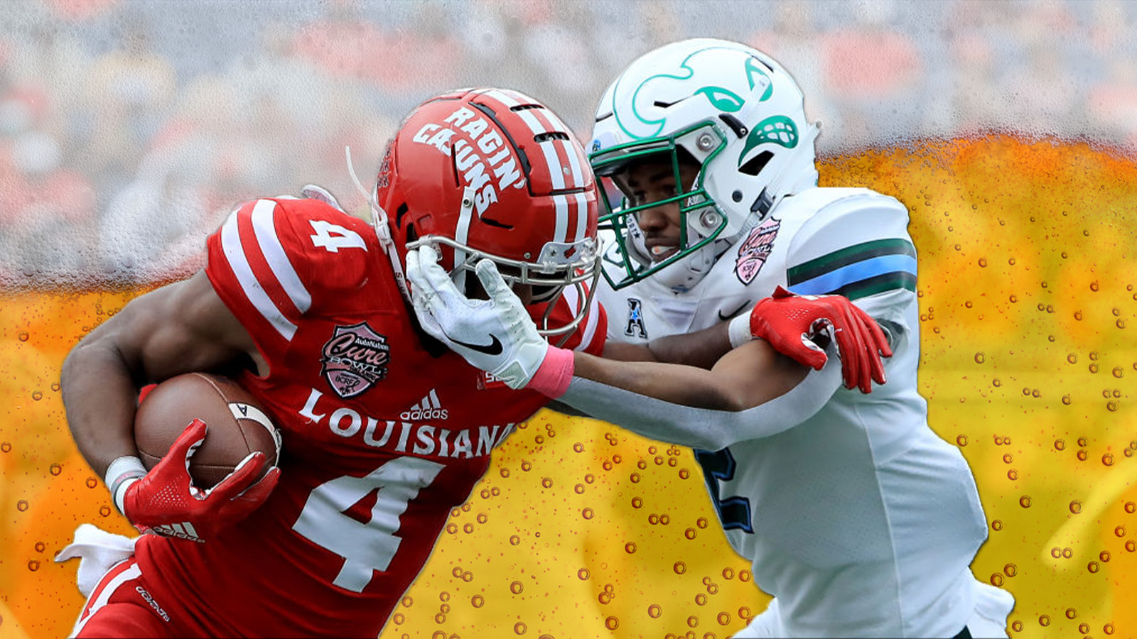 Ragin' Cajuns Bury Rival In Fiery War Over College Football Beer