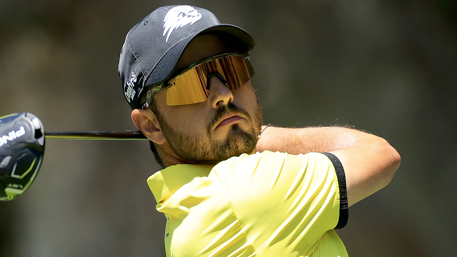 Abraham Ancer Pulls Out Violent Club Toss At LIV Golf Event