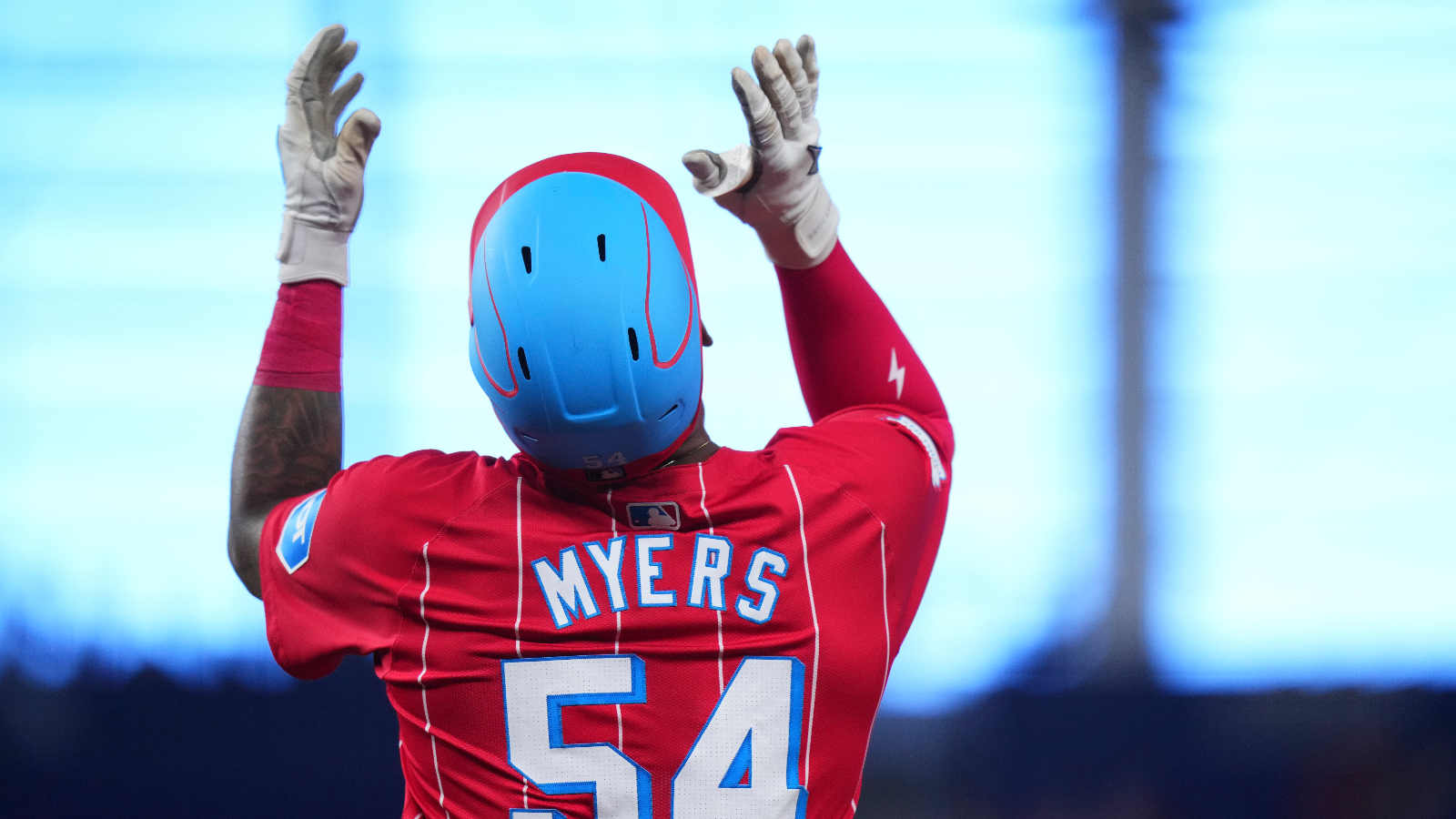 Marlins OF Dane Myers Broke Ankle After Kicking Clubhouse Door