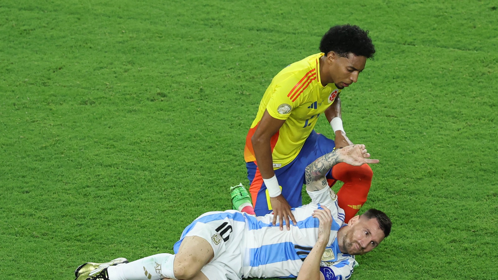 Messi Cries After Leaving Copa America Final With Injury