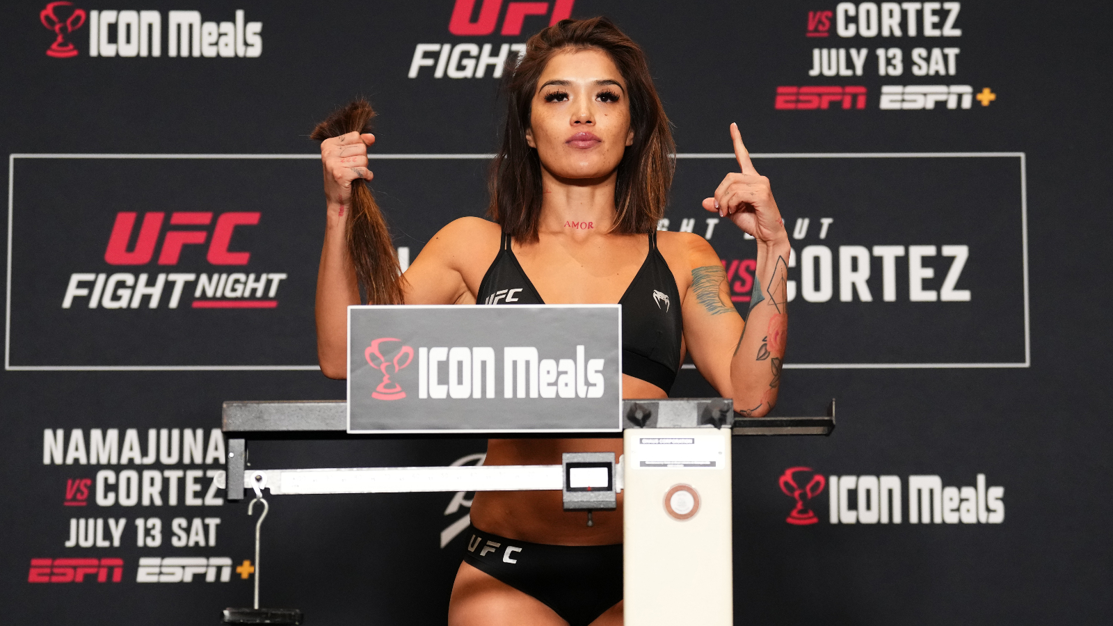 UFC Star Tracy Cortez Chops Off Hair To Make Weight Vs. Rose Namajunas
