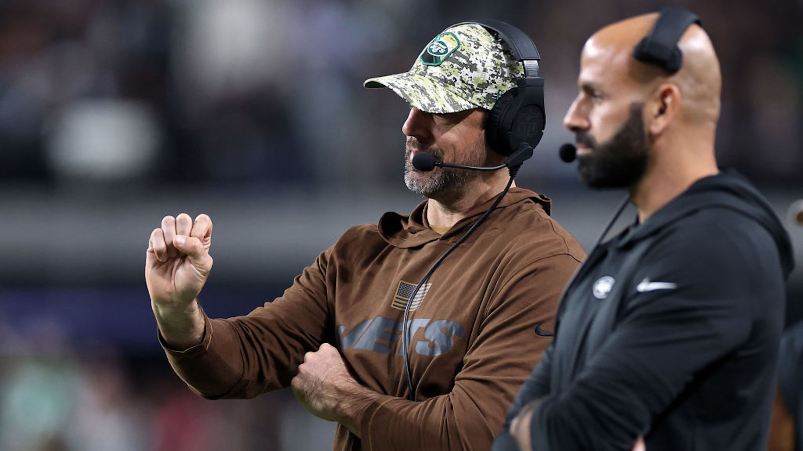 Aaron Rodgers Confronted Robert Saleh Over Unexcused Absence