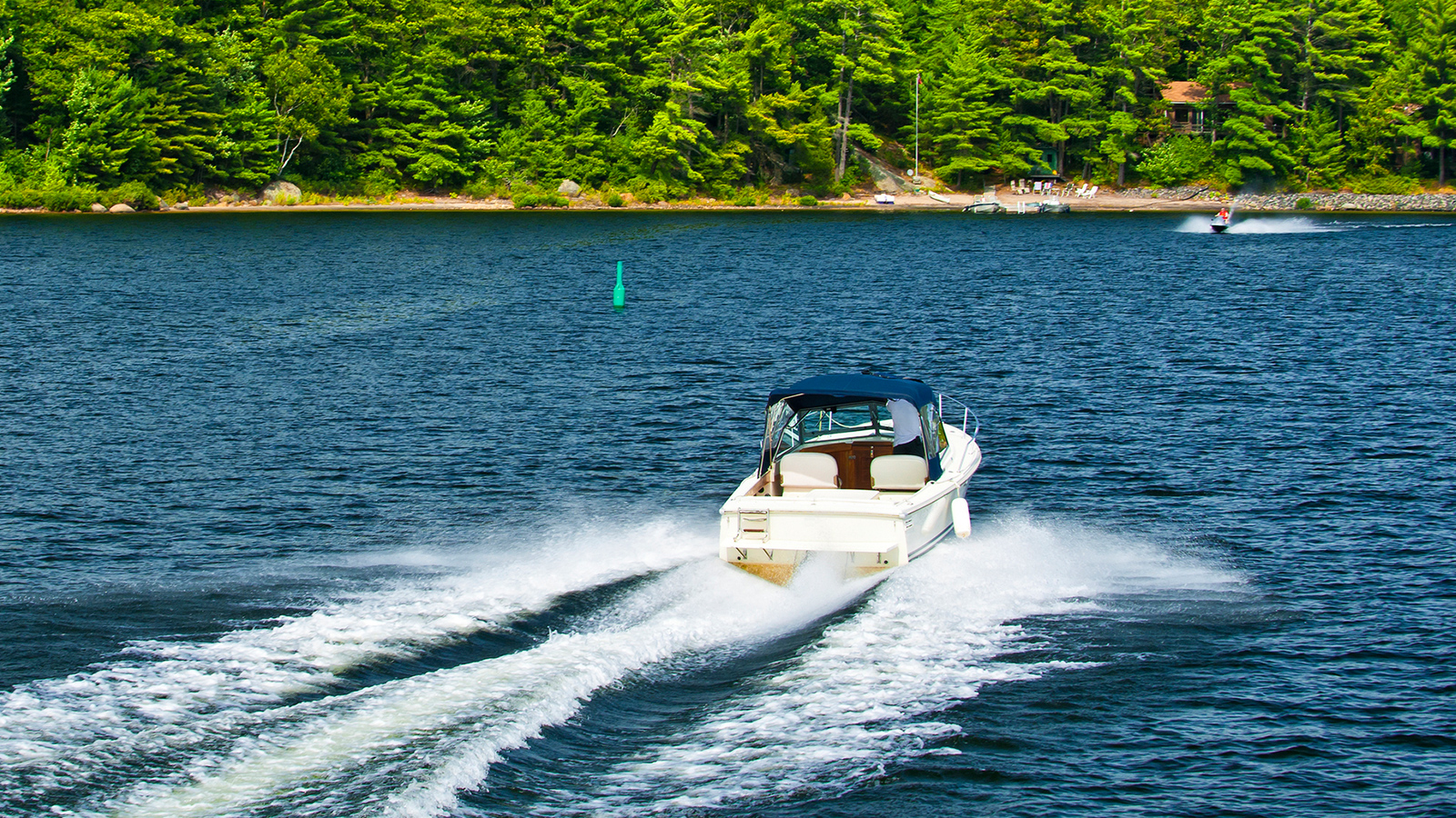 Teen Leaps From Jet Ski To Stop Runaway Boat On NH Lake
