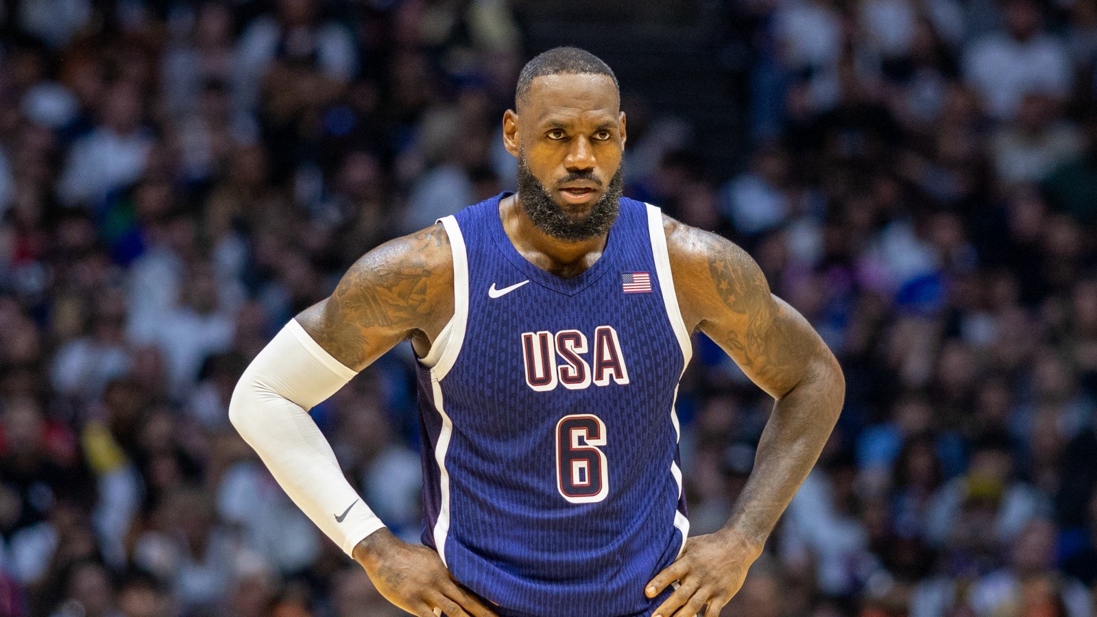 LeBron James Bails Out A Struggling Team USA Once Again