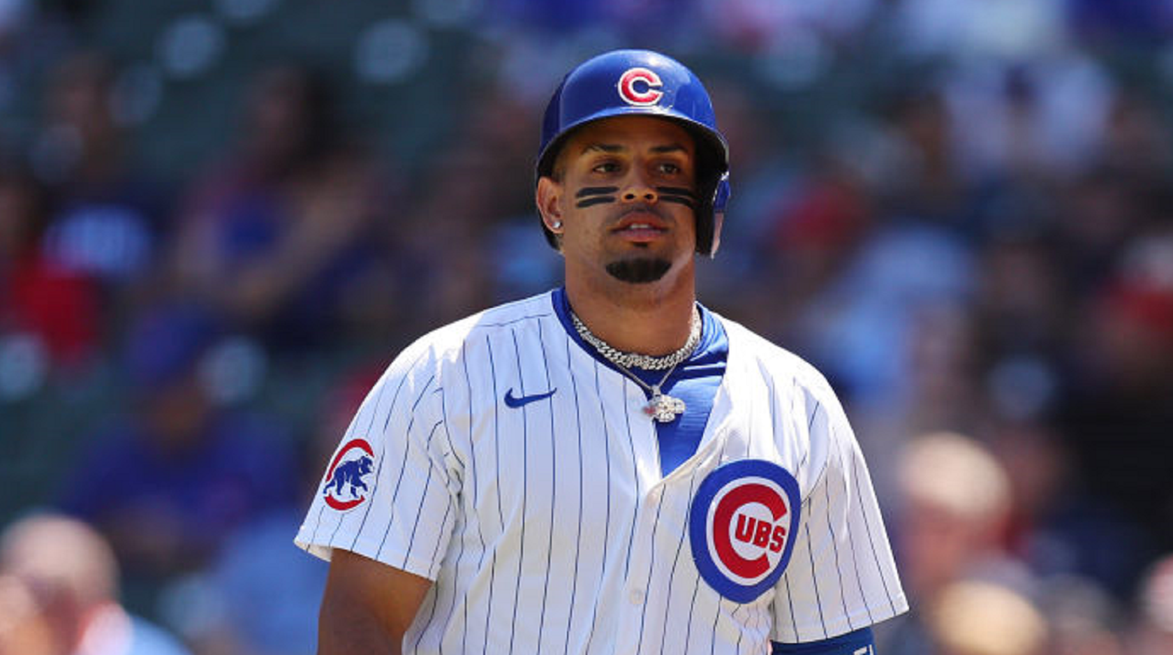 Cubs' Christopher Morel Cries In The Dugout After Learning He Had Been ...