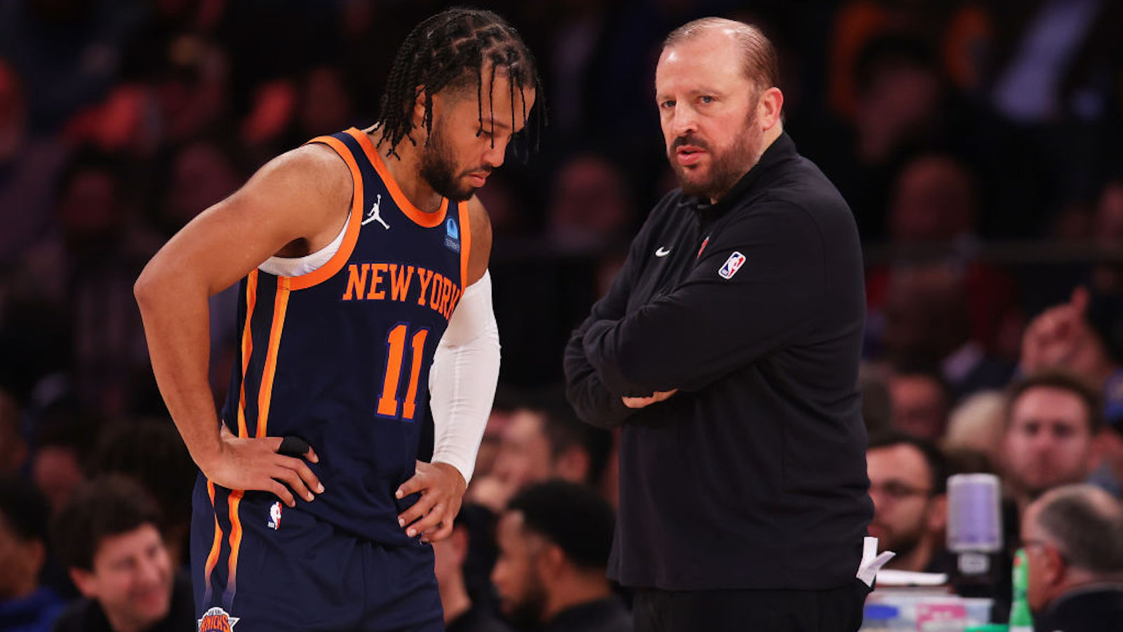 Jalen Brunson Jokes About Butt-Dialing Coach Tom Thibodeau