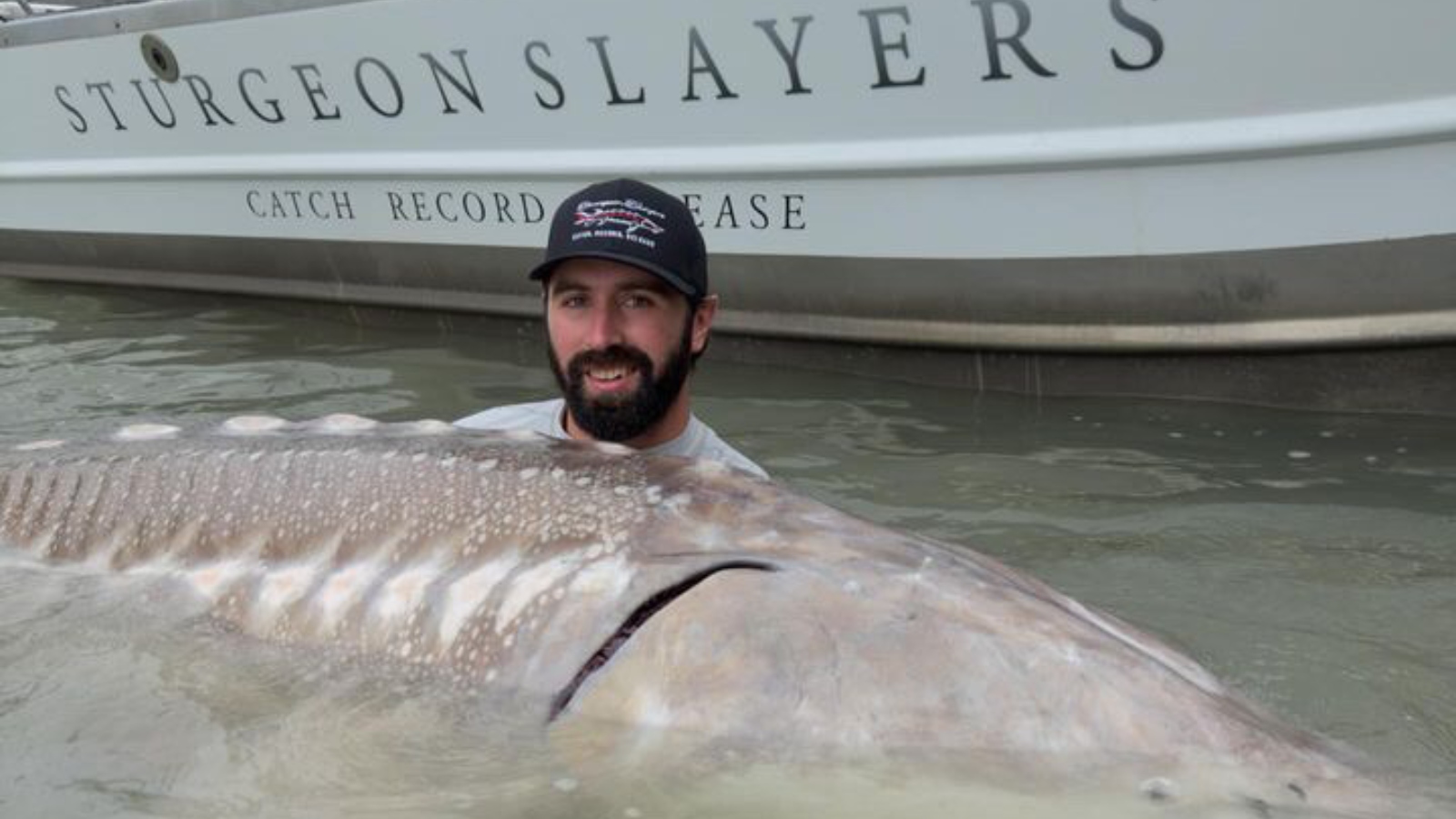 Stanley Cup Winner Nick Leddy Just Caught A Monster Sturgeon