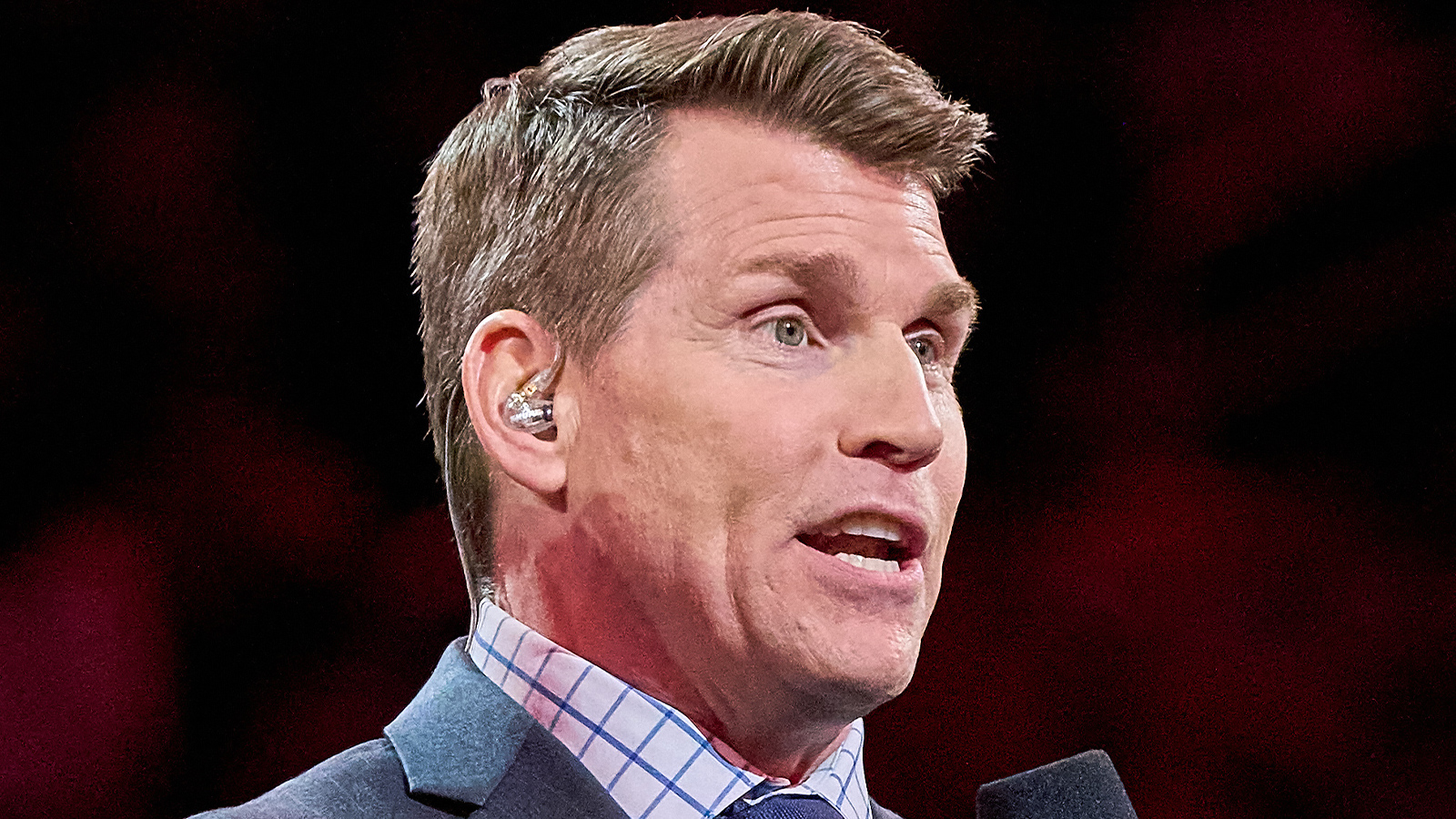 Scott Hanson Hurt Himself Cheering For USA On 'Gold Zone' Set