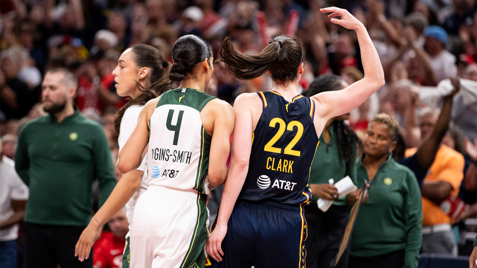 Shannon Sharpe Rips Skylar-Diggins Smith Bumping Caitlin Clark