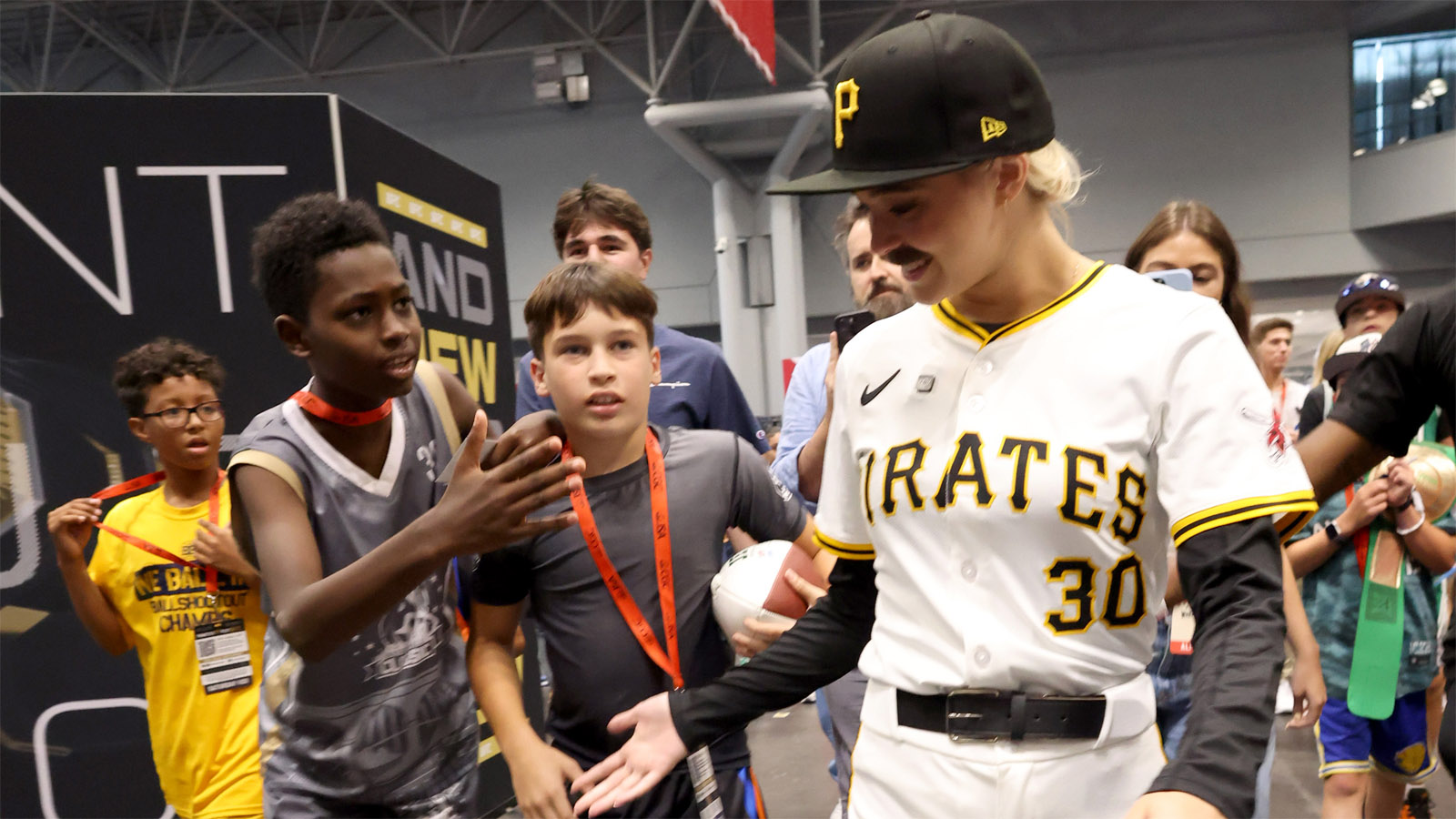 Livvy Dunne Dressed Like Paul Skenes In A Pirates Uniform