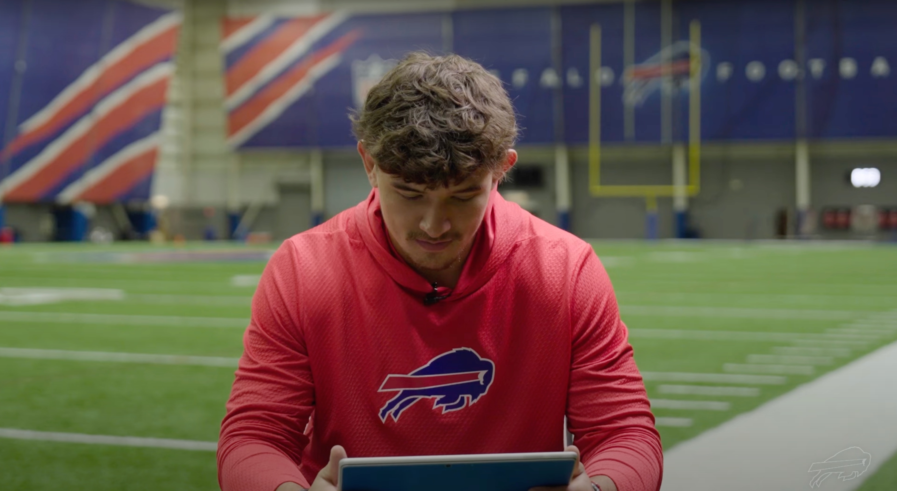 Joe Andreessen Breaks Down In Tears After Making Bills Roster