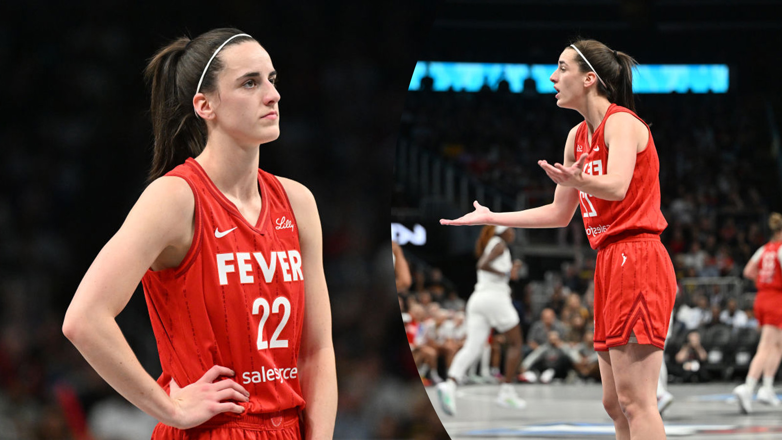 Caitlin Clark's Teammates Force Logo Threes By Letting Her Down