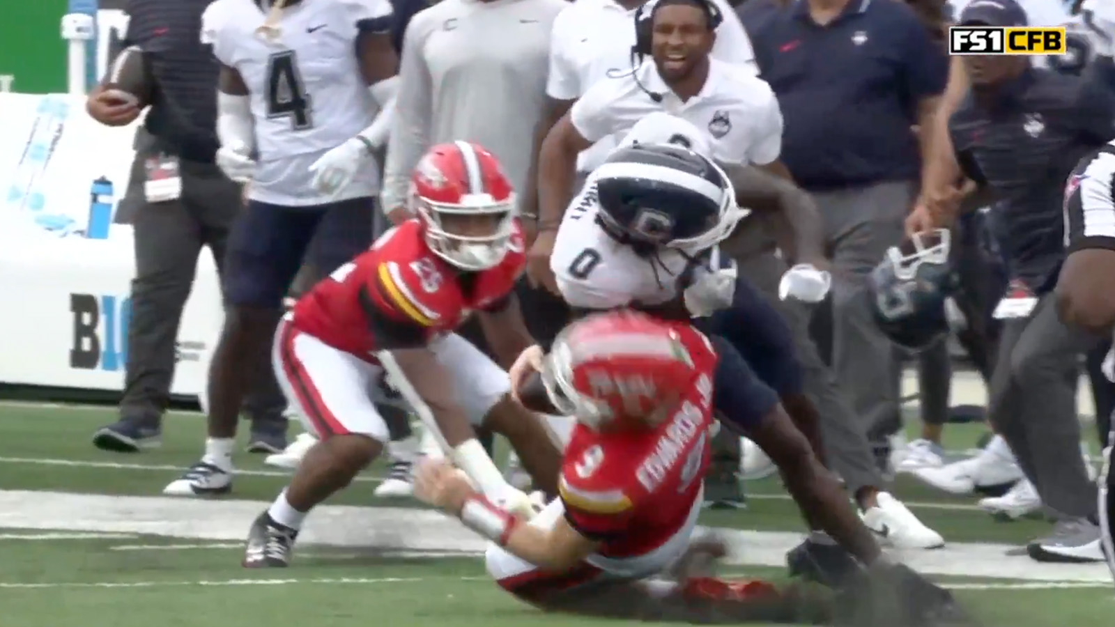 Controversial Targeting Call Sparks Debate After QB's Late Slide