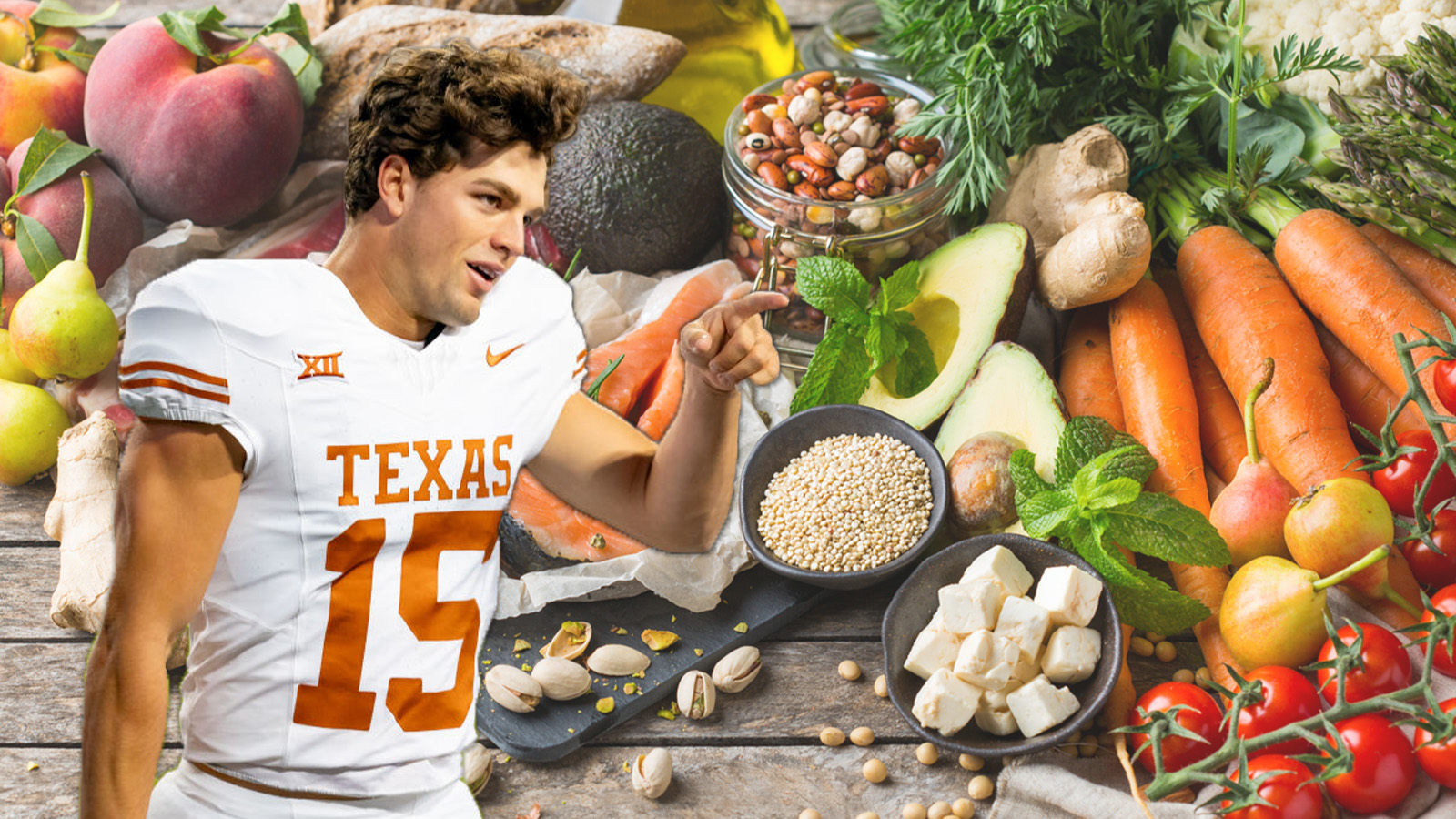 Texas Football Kicker Breaks Down Surprisingly Large Daily Diet