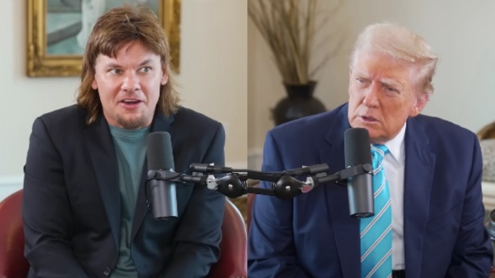 Watch Theo Von Explain Effects Of Cocaine To Donald Trump