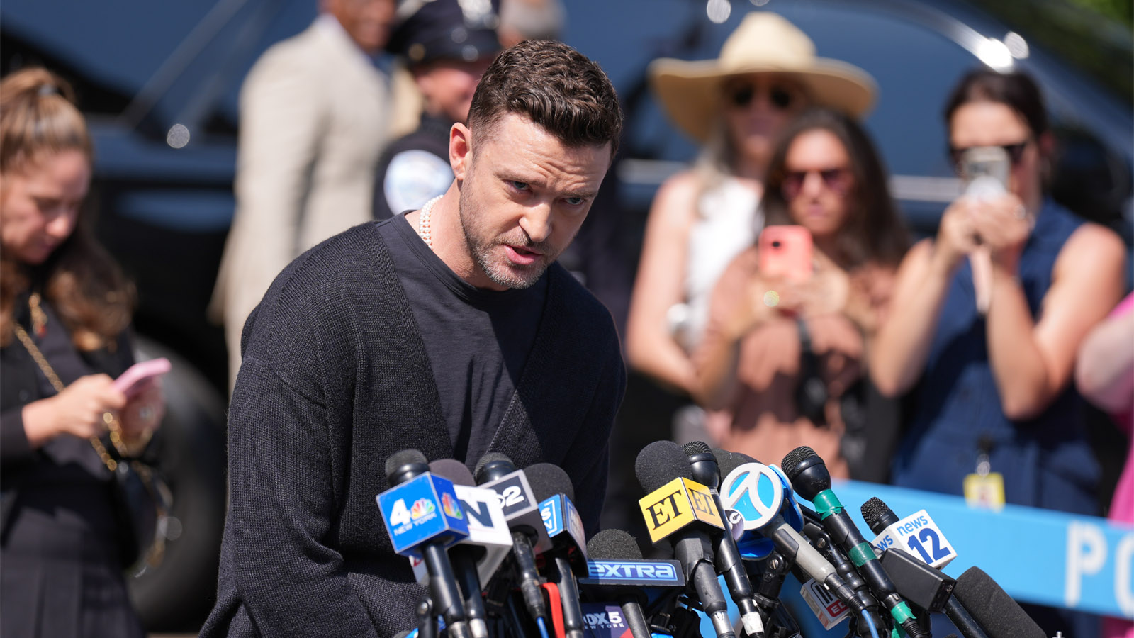 Justin Timberlake Pleads Guilty, Gives PSA Outside Courthouse