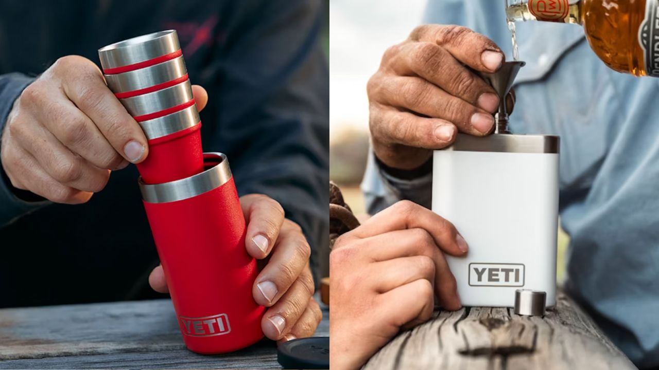 YETI Just Released Limited Edition Flasks, Shot Glasses, And Barware ...