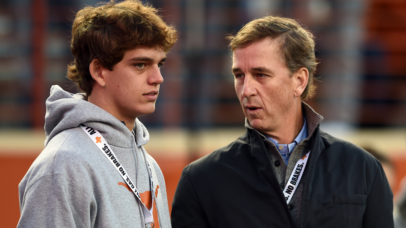Cooper Manning Reportedly Behind Texas Flag At Ann Arbor Hotel