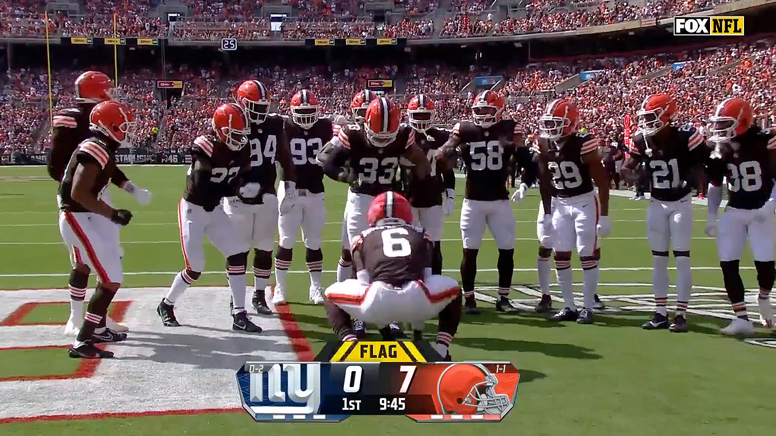 Cleveland Browns Awkwardly Celebrate Play That Cost Them Win