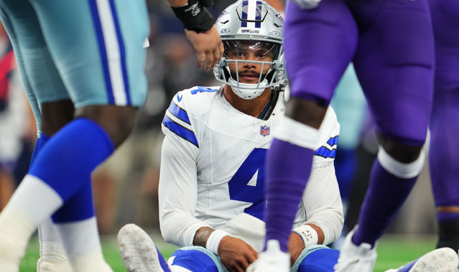 Dak Prescott Gets Cursed At By Teammate CeeDee Lamb On The Sideline ...