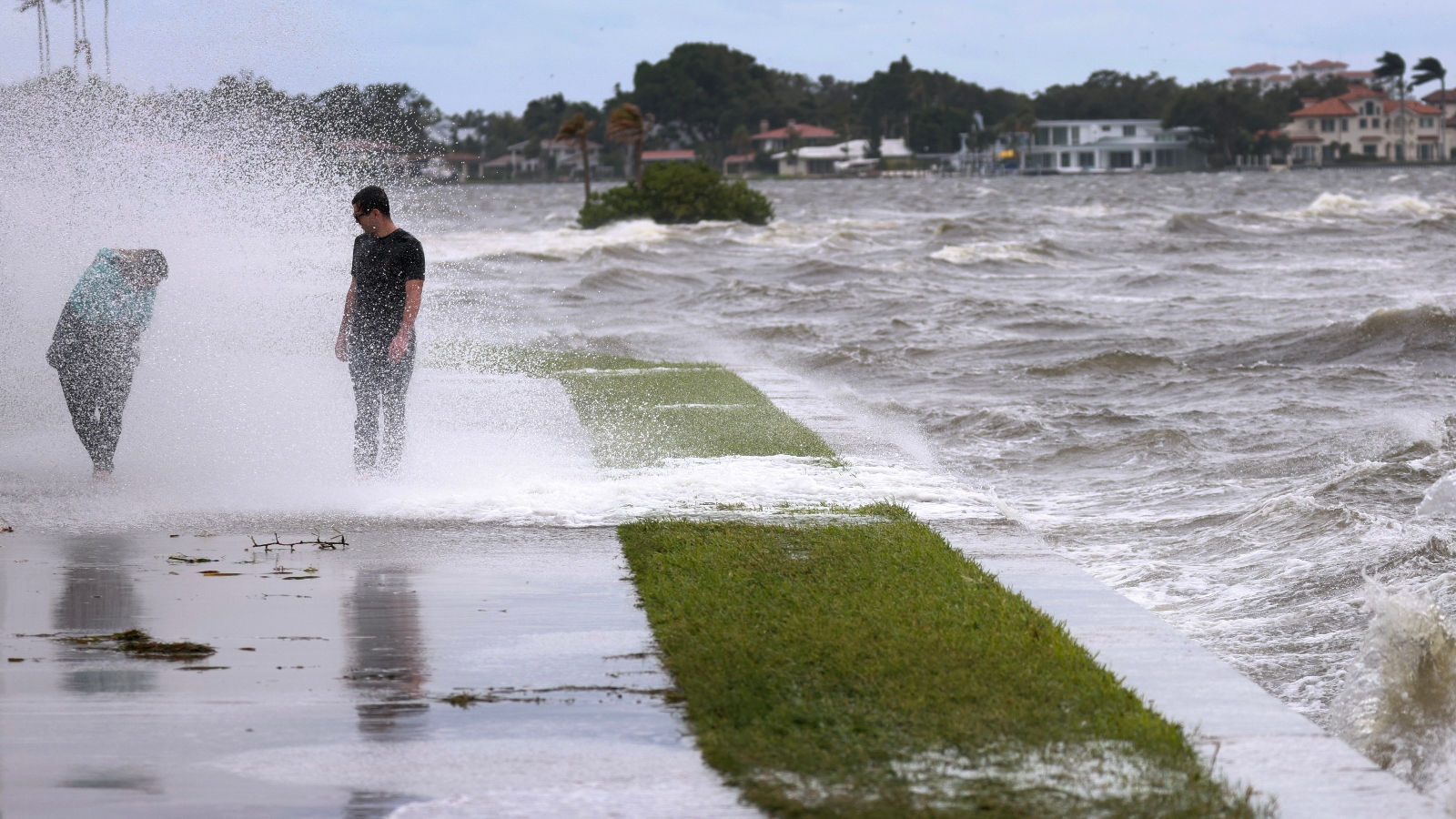 'AquaFence' Protects Hospital From Hurricane Helene Flooding