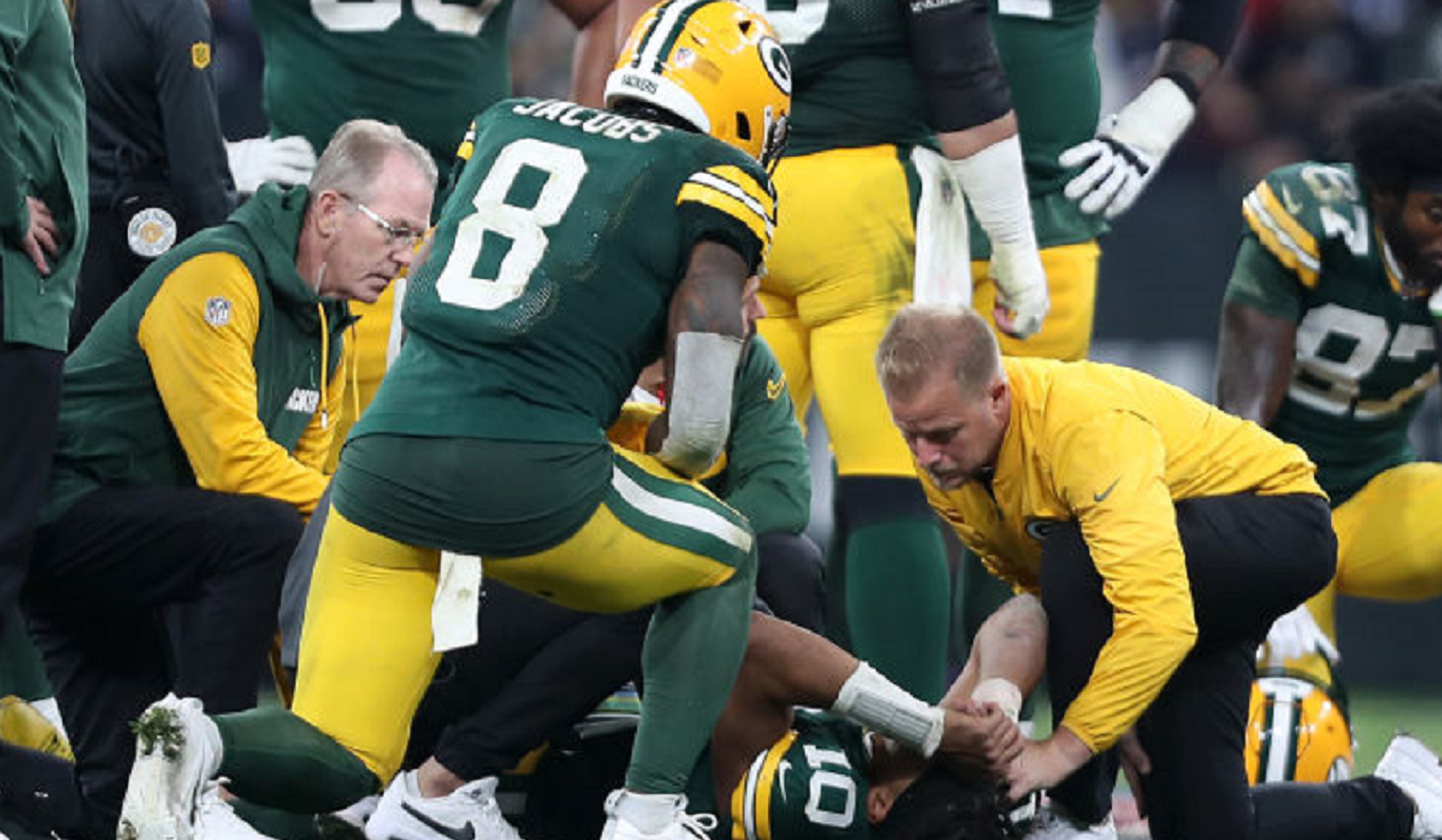 Doctors React To Jordan Love's Worrying Leg Injury In NFL Brazil Game ...