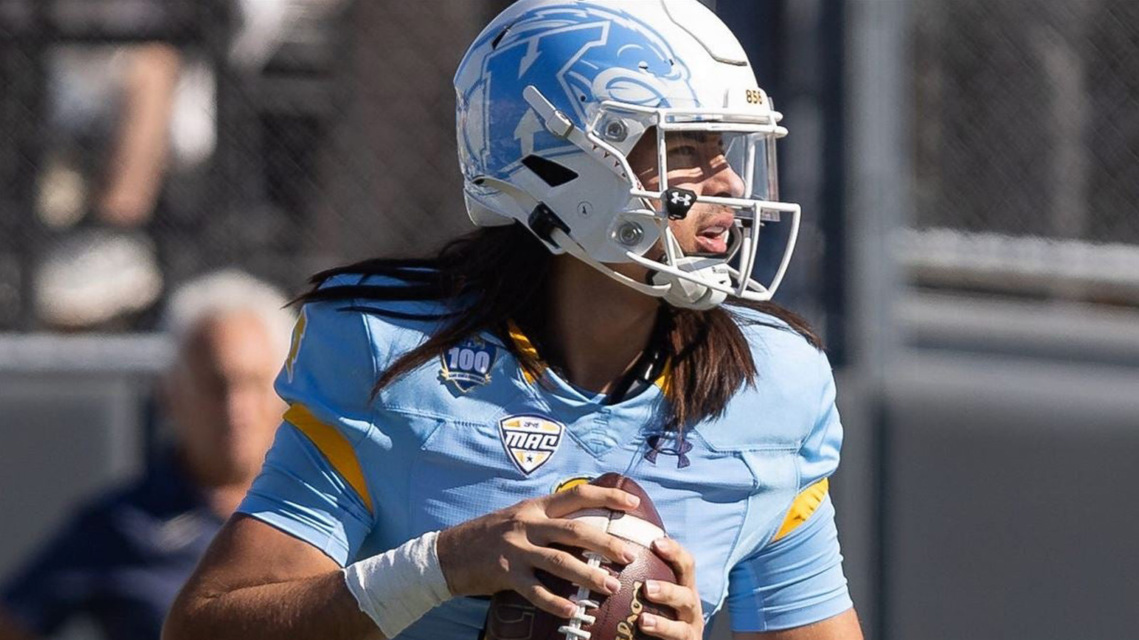 Kent State's Quarterback Has The Most Glorious Hair In Football