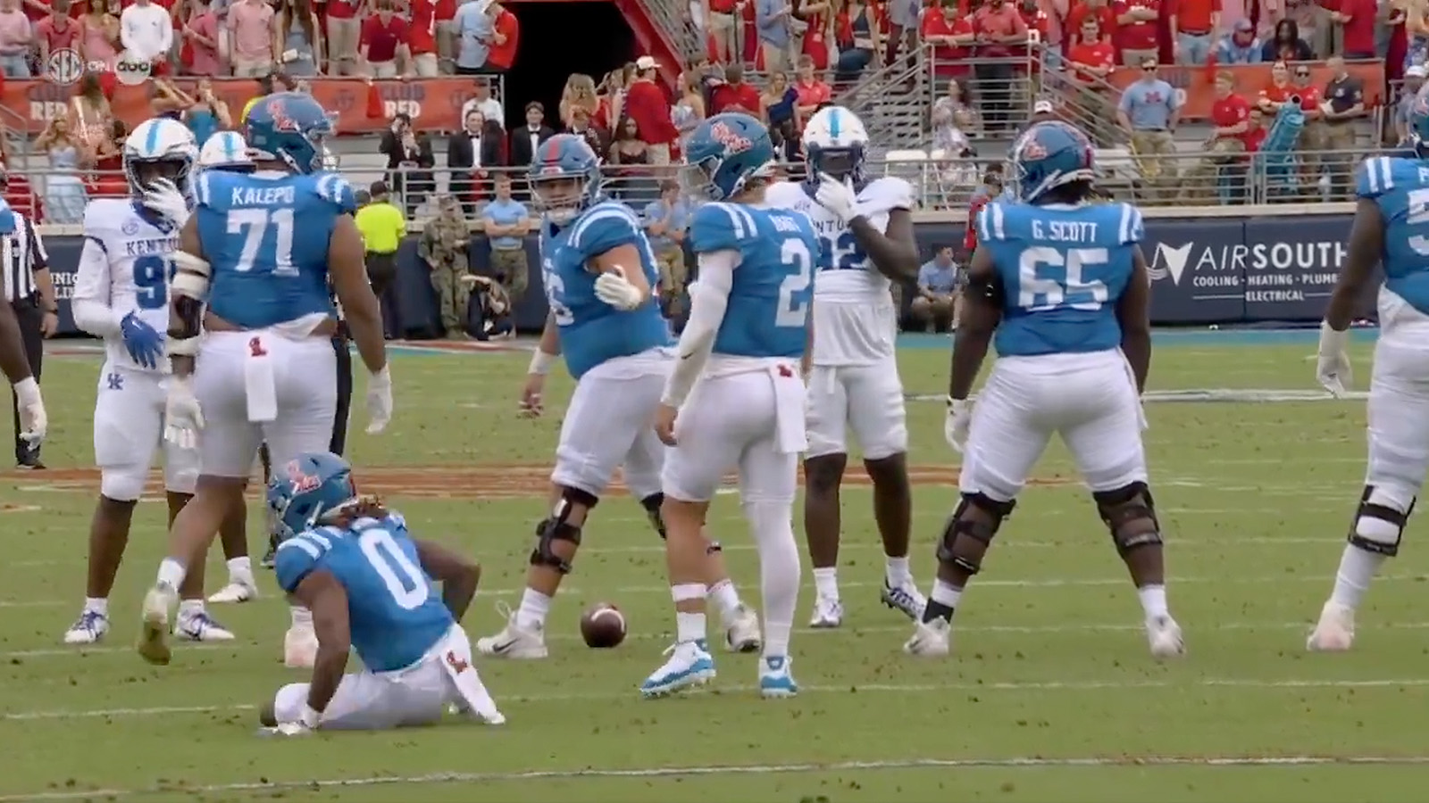 Ole Miss Football's Obvious Fake Injury Infuriates Uninformed Fans